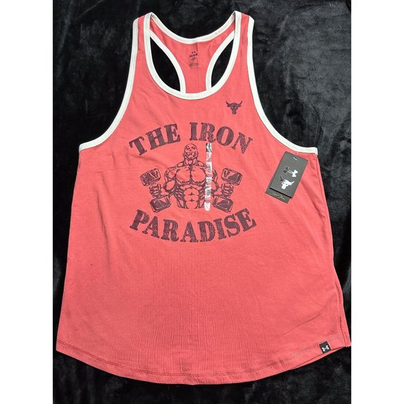 Under Armour | Shirts | Under Armour Project Rock Tank Top Loose Fit ...